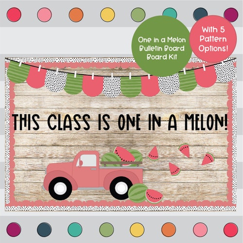 Summer Truck Bulletin Board Kit Sunflowers Pickup Bloom - Etsy