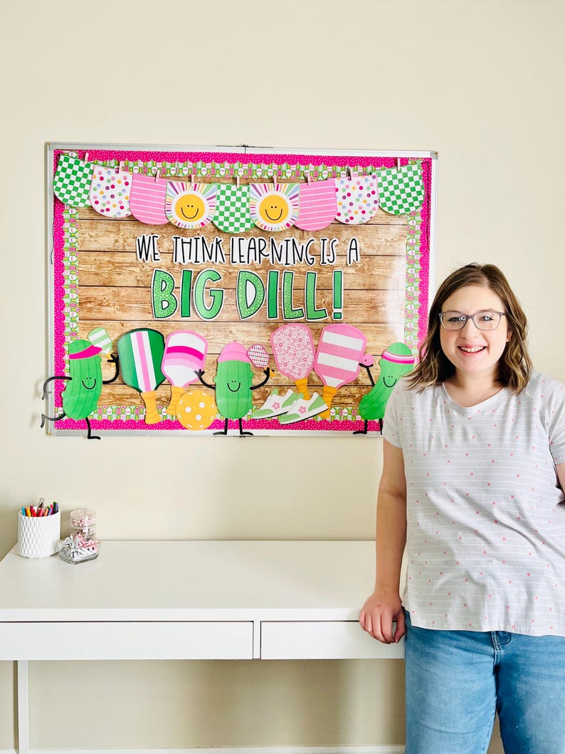 Pickleball Classroom Decor: Bulletin Board Kit (digital Download) - Etsy