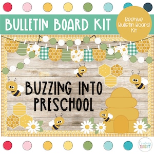 Welcome to Our Hive- Bee Kind- Back to School Bulletin Board - Etsy