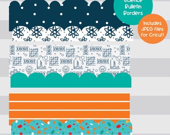 Science Bulletin Board Borders - Etsy