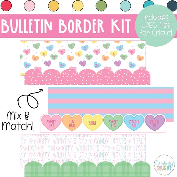 Valentines Borders - Etsy