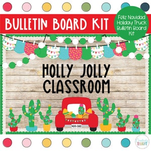 Feliz Navidad- Ethnic Christmas Bulletin Board - Etsy