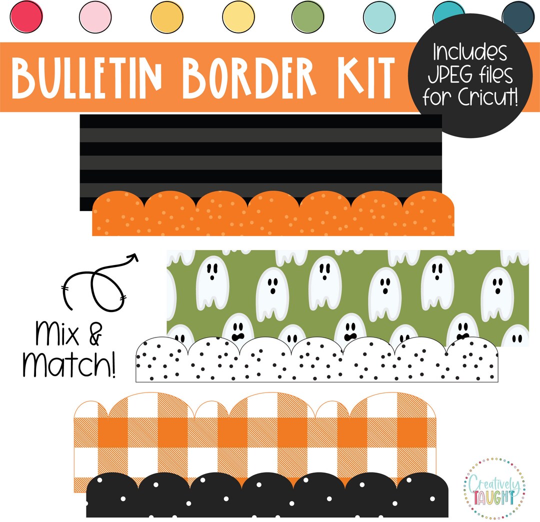 Hocus Pocus - October Decor - Halloween Bulletin Board Borders - Etsy