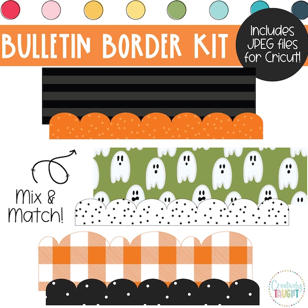 Halloween Borders - Etsy