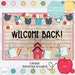 Welcome Back Back to School Fall Bulletin Board Kit - Etsy Canada