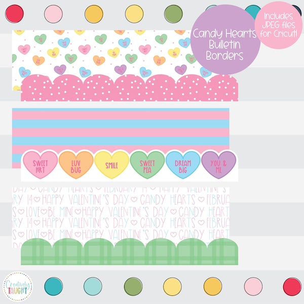 Valentines Borders - Etsy