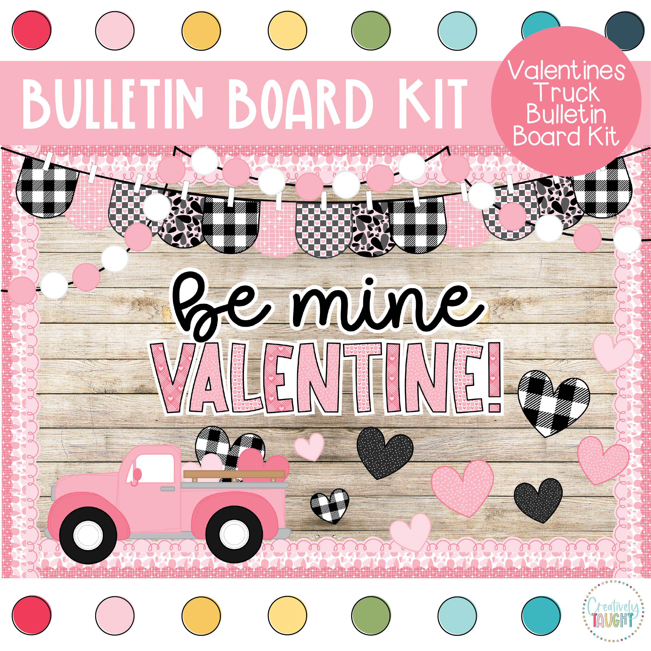 Loads of Love - Valentines Truck - February Bulletin Board Kit - Etsy