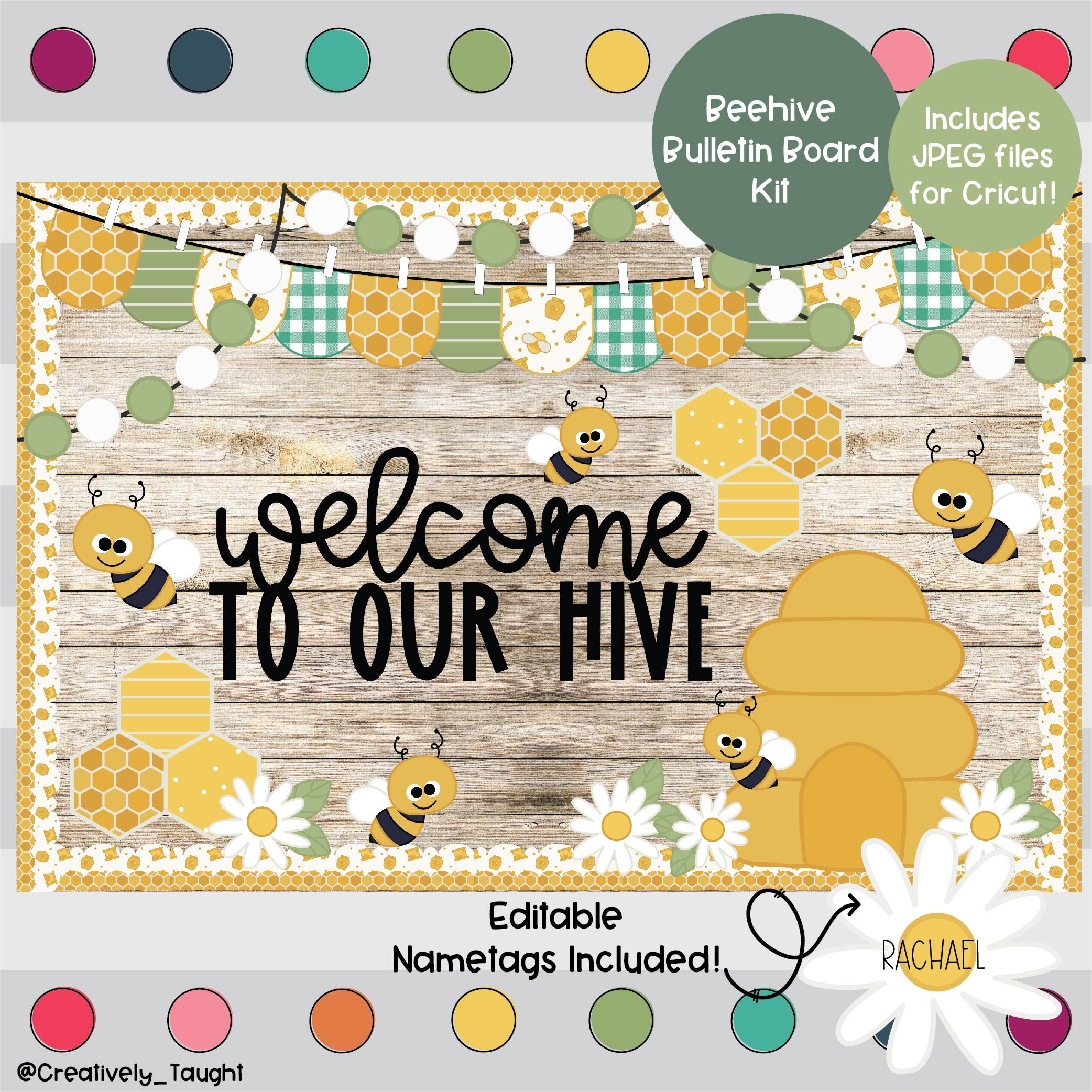 Welcome to Our Hive Bee Kind Back to School Bulletin Board - Etsy