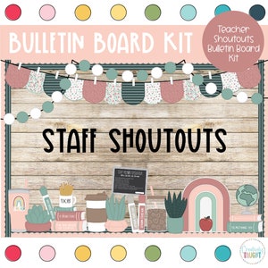 Teacher Appreciation Bulletin Board Kit - Etsy
