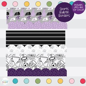 Sports Bulletin Board Borders - Etsy