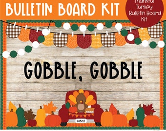 Thanksgiving Bulletin Board, Turkey Day, Pumpkin, Fall, Truck, Bulletin ...