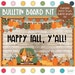 Fall Gnome in Pumpkin Truck Fall Halloween Bulletin - Etsy