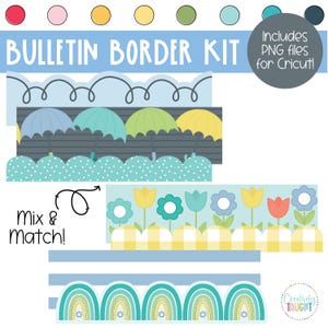 Rainy Day Gnomes- Spring Flowers - April/may Bulletin Board Kit - Etsy