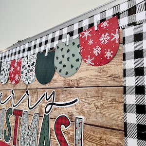 Christmas Tree Truck- Christmas Bulletin Board Kit - Etsy