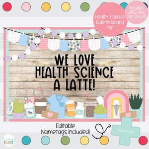 Health Science Health Bulletin Board Kit - Etsy