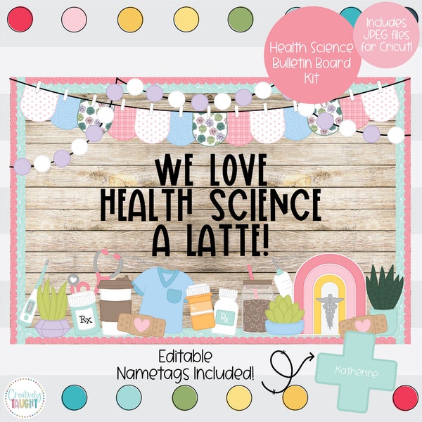 Healthcare Bulletin Board - Etsy