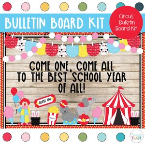 Circus - Carnival Classroom Theme Bulletin Board Kit - Etsy