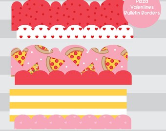 Pizza Bulletin Board Border - Etsy