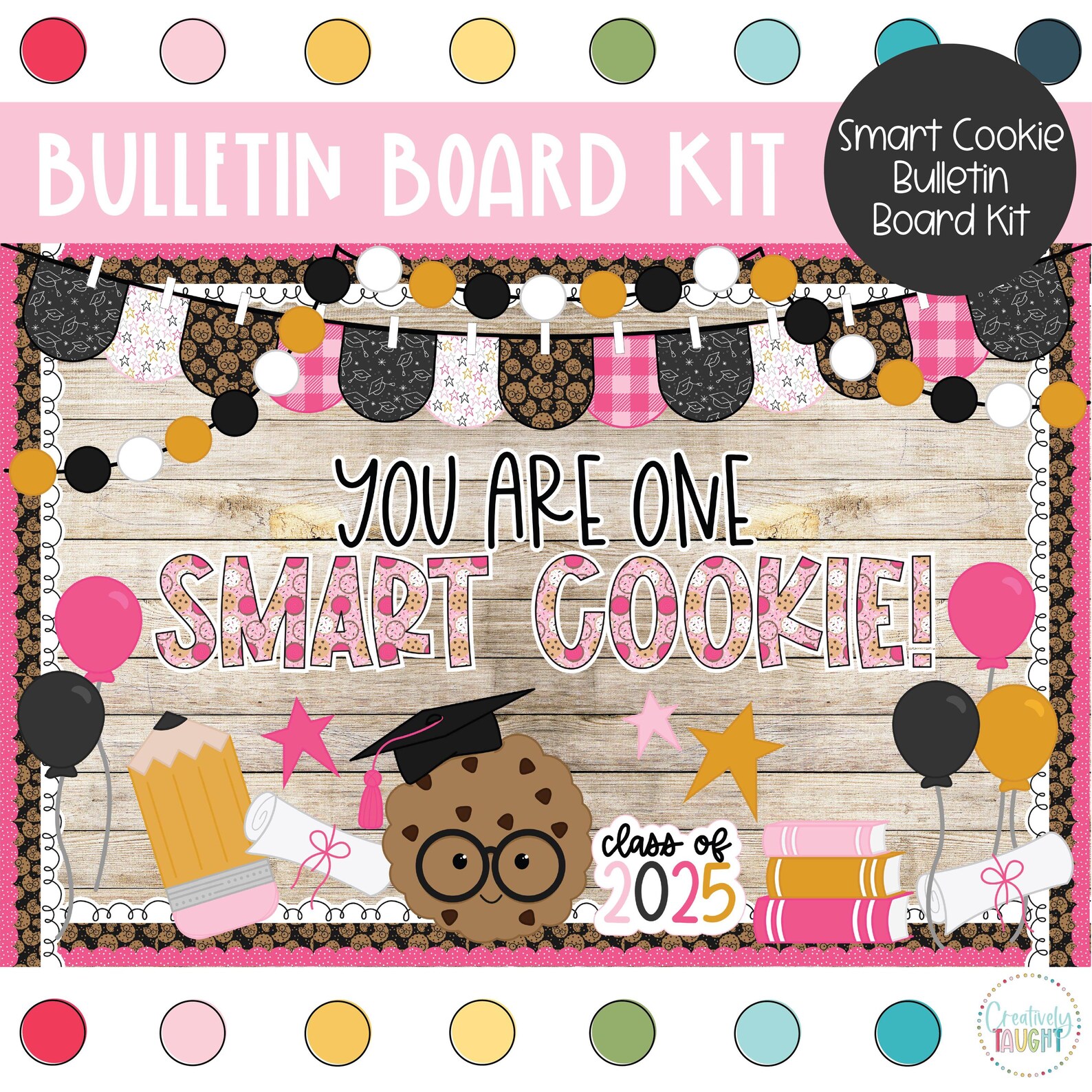 One Smart Cookie - Graduation - May Bulletin Board Kit - Etsy