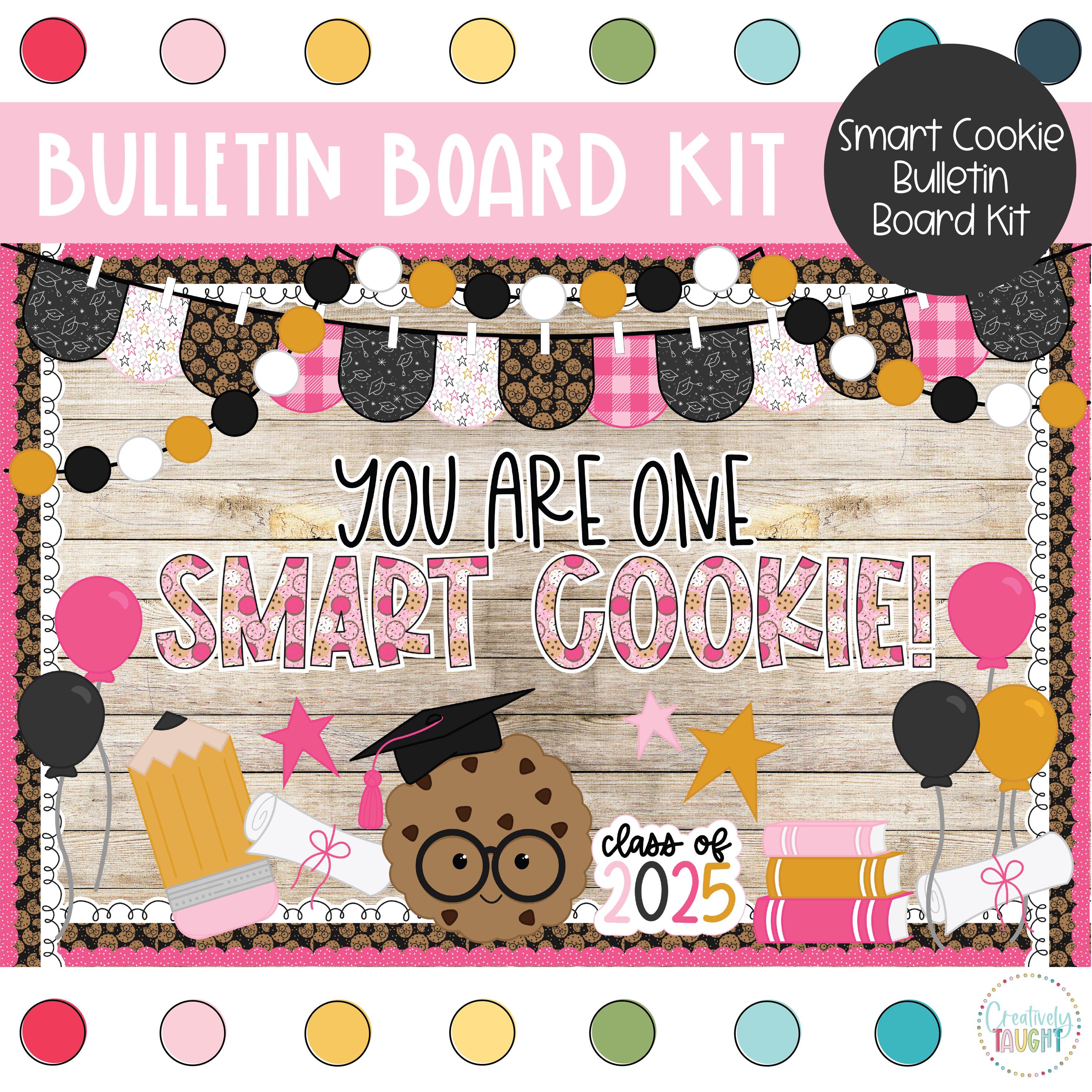 One Smart Cookie - Graduation - May Bulletin Board Kit - Etsy