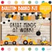 Construction Bulletin Board Kit - Etsy
