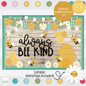 Welcome to Our Hive Bee Kind Back to School Bulletin Board - Etsy
