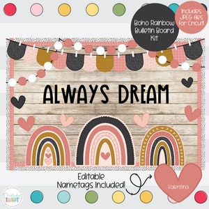 Kindness Matters Boho Themed Bulletin Board Kit - Etsy