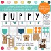 Puppy Love- Puppy Bulletin Board Kit - Etsy