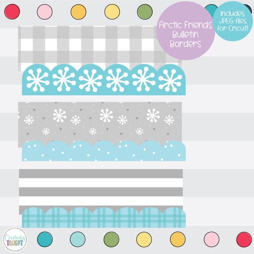 Winter Sweater January Bulletin Board Borders - Etsy