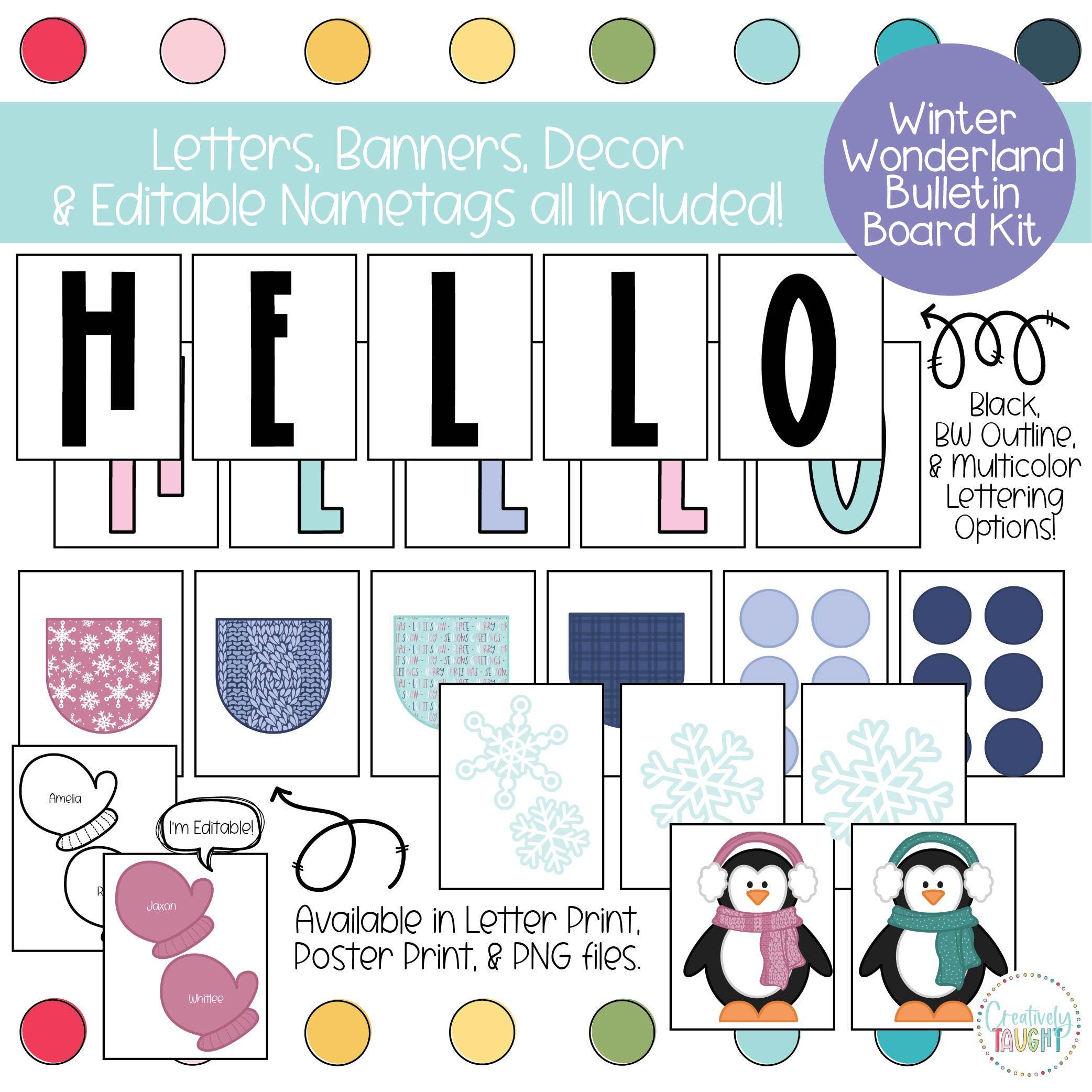 Winter Wonderland - Penguins - Winter - December & January Bulletin ...