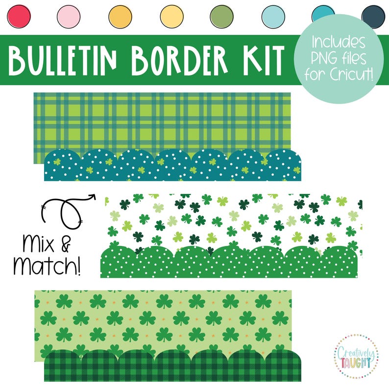 Cutest Clovers in the Patch- St. Patrick’s Day Bulletin Board Kit - Etsy
