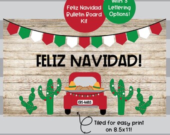 Christmas Bulletin Board | Etsy