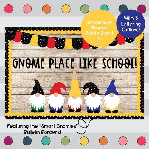 Cowboy Gnomes Back to School August Bulletin Board Kit - Etsy