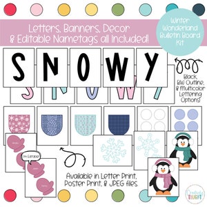 Winter Wonderland - Penguins - Winter - December & January Bulletin ...