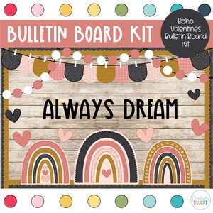 Kindness Matters- Boho Themed Bulletin Board Kit - Etsy