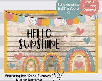 Sunshine Bulletin Board | Etsy
