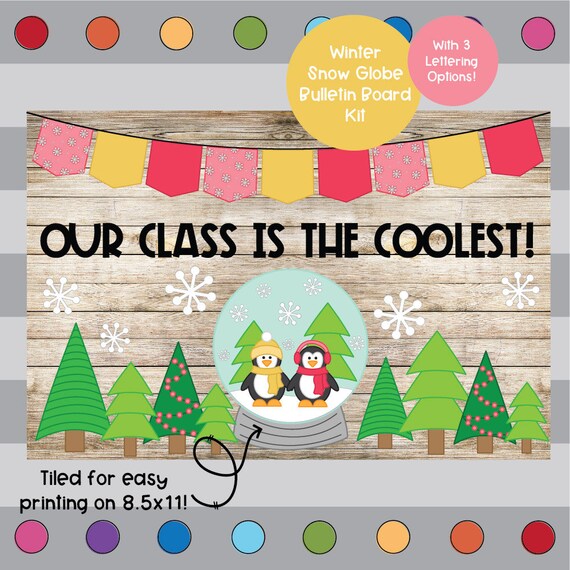 Snow Globe Bulletin Board Ideas