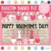Valentine Pink Gnomes - Valentines Gnomes - February Bulletin Board Kit ...