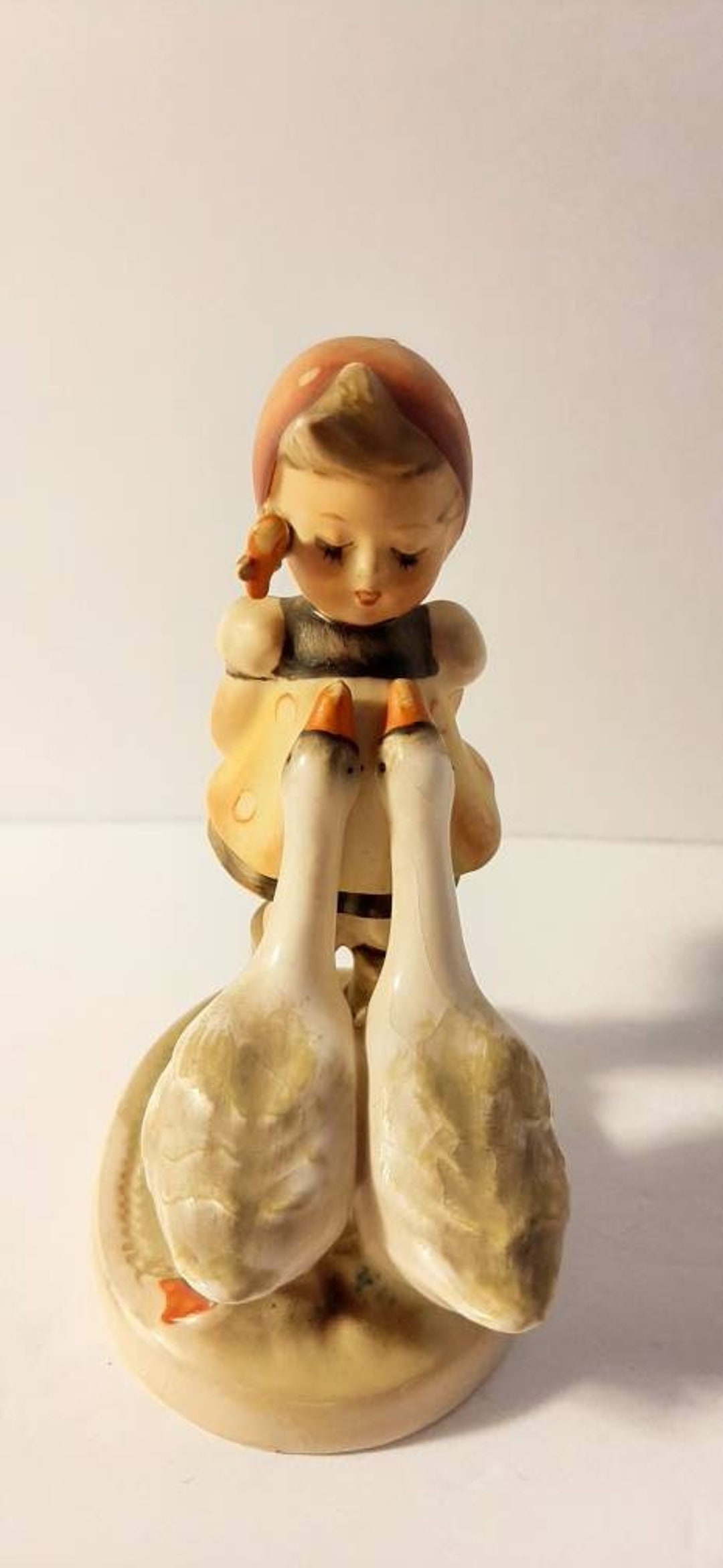 Vintage Goebel Hummel Goose Girl Figurine. - Etsy