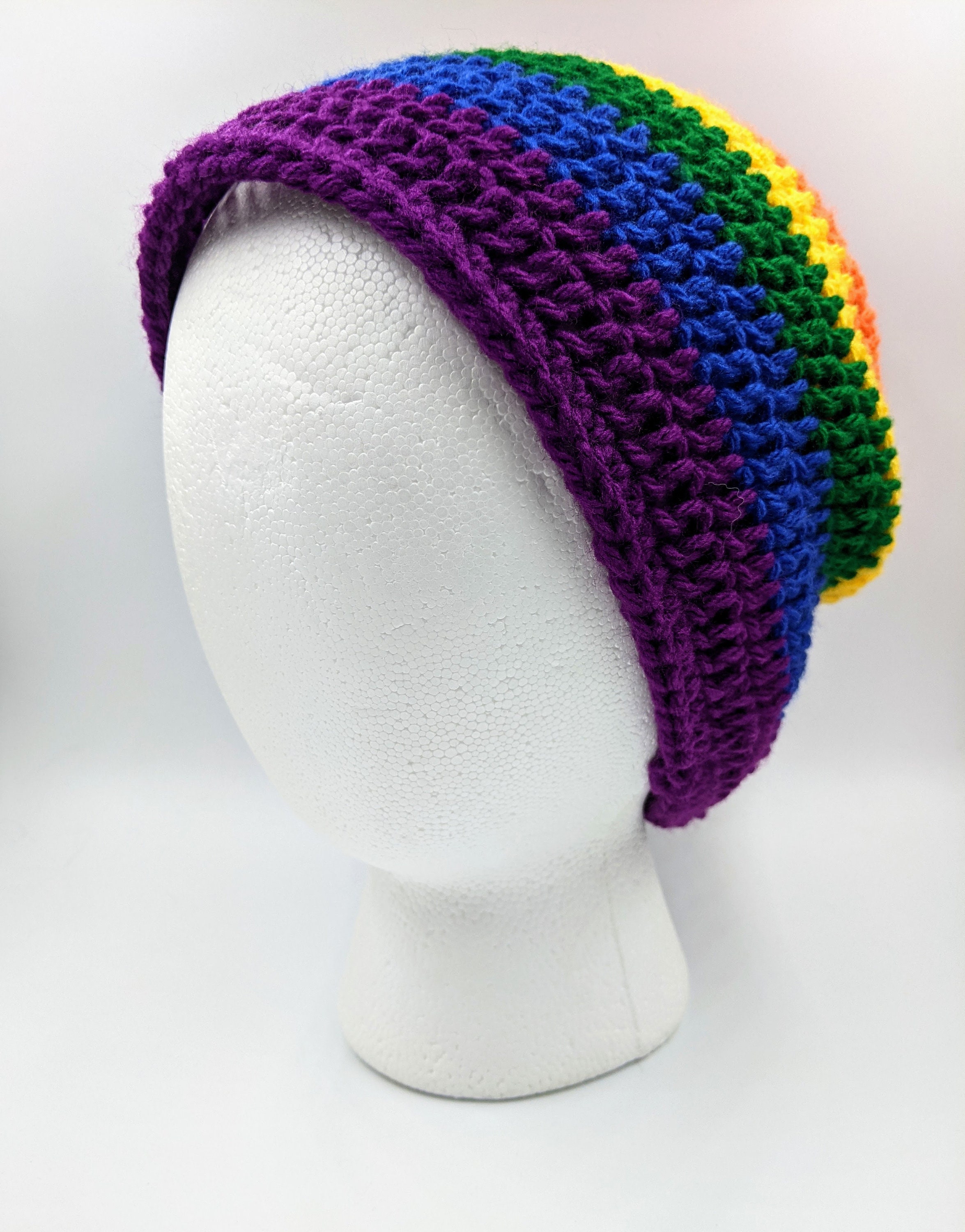 Rainbow Beanie Pride Flag LGBTQ Pride Baby Beanie Beanie - Etsy