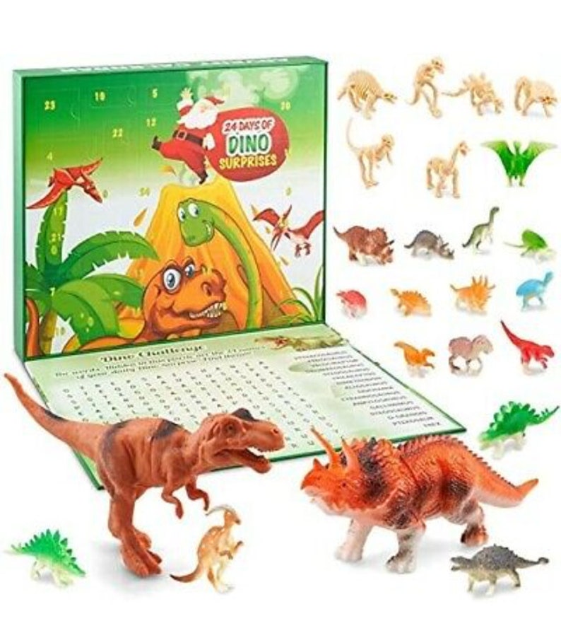 Dinosaur Advent Calendar - Etsy