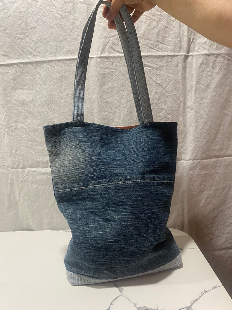 Jeans Tote Bag - Etsy