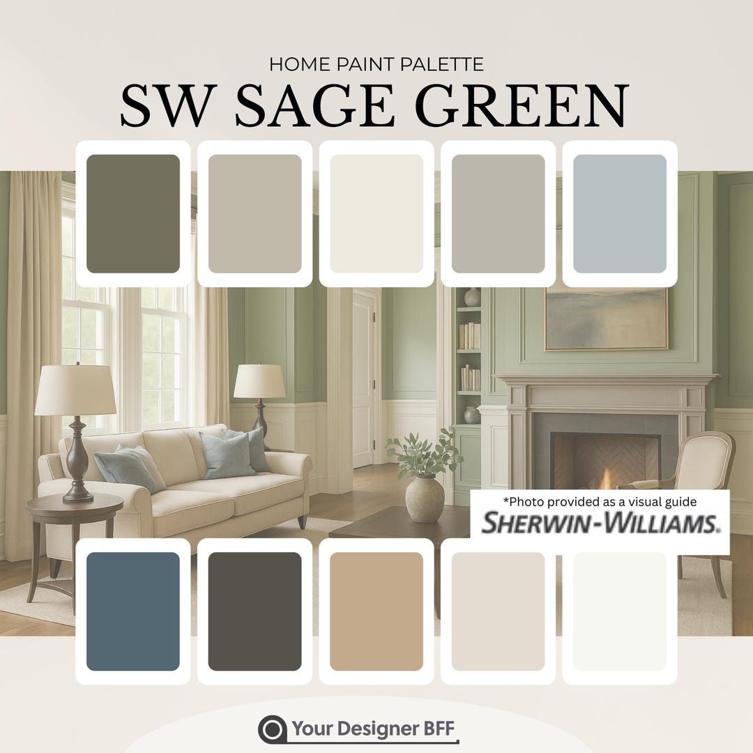 Sherwin Williams Sage Green Paint