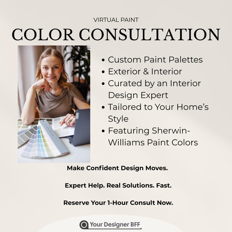 Custom Sherwin-williams Paint Palette | Designer Curated Colors - Etsy