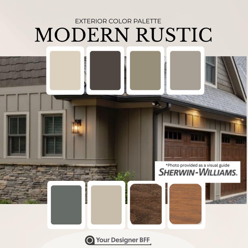 Modern Rustic Home Paint - Etsy
