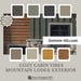 Cozy Cabin Vibes Mountain Lodge Exterior Sherwin-williams Paint Palette ...