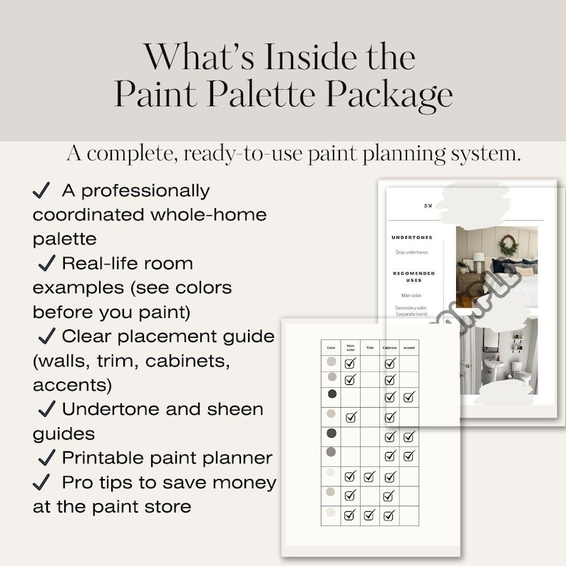 Accessible Beige Whole House Paint Palette | Sherwin-williams | Digital ...