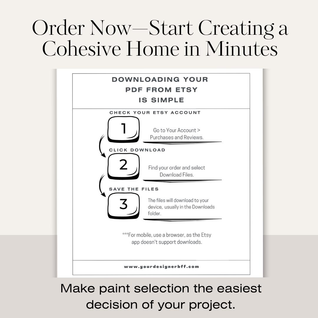 Stardew Sherwin-williams Whole House Paint Palette – Soft Blues, Warm ...