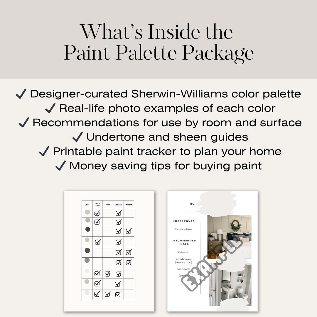 Restoration Hardware Inspired Sherwin-williams Paint Palette: Elegant ...