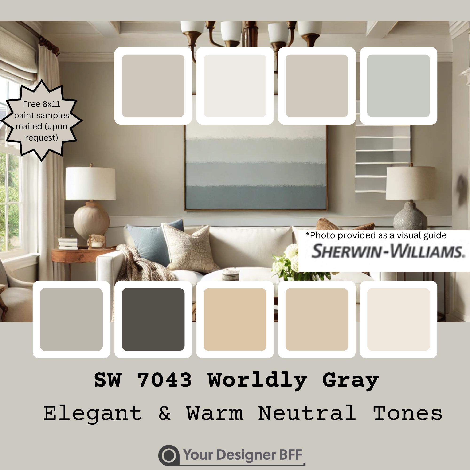 Pintura Sherwin Williams De Color Gris Mundano Sherwin Williams Elige
